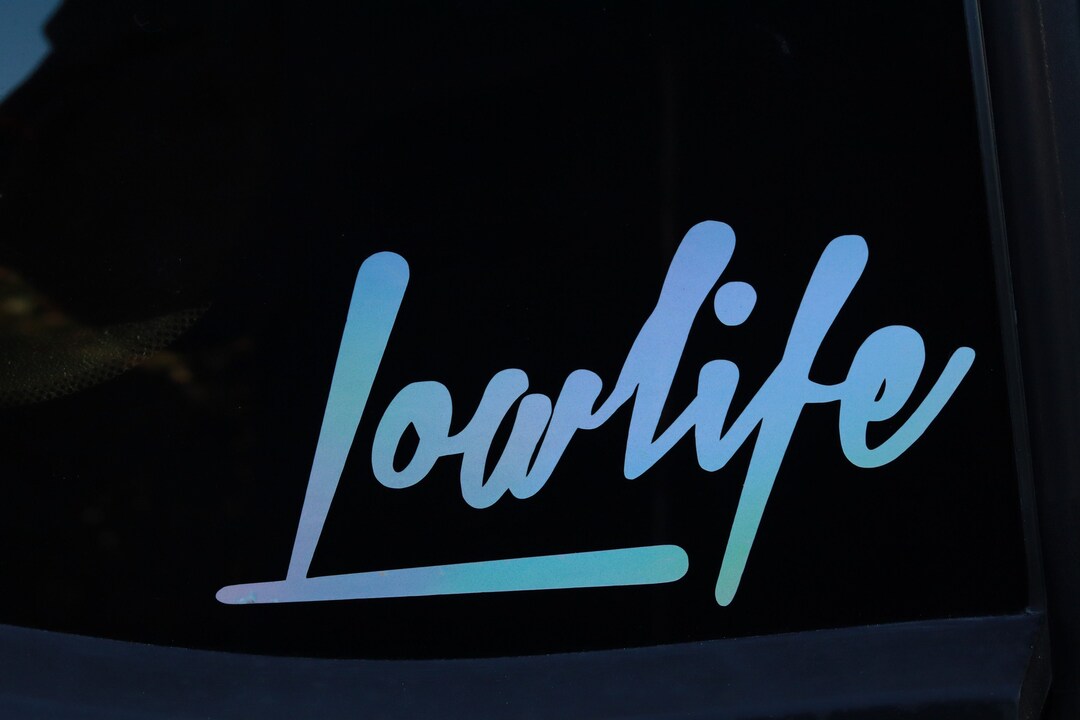 Low Life Vinyl Decal - Etsy