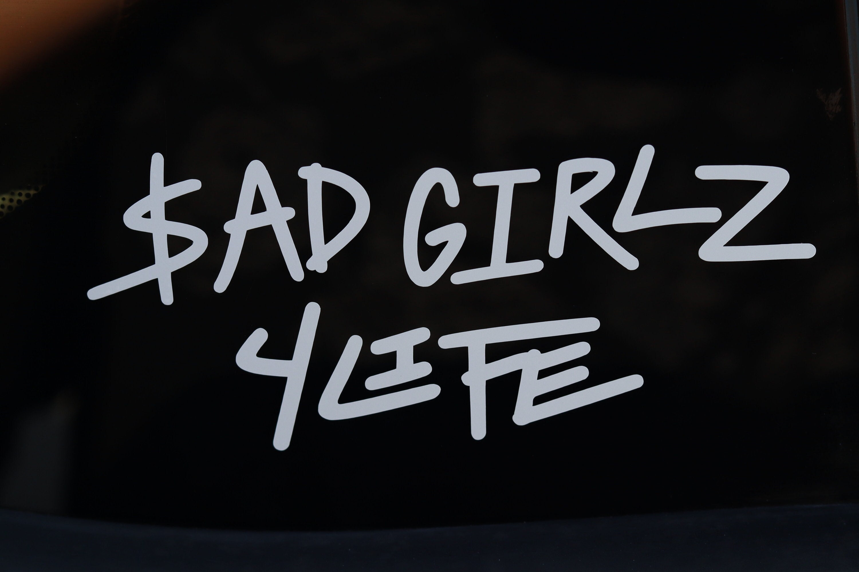 Sad Boyz/sad Girlz 4 Life Vinyl Decal - Etsy