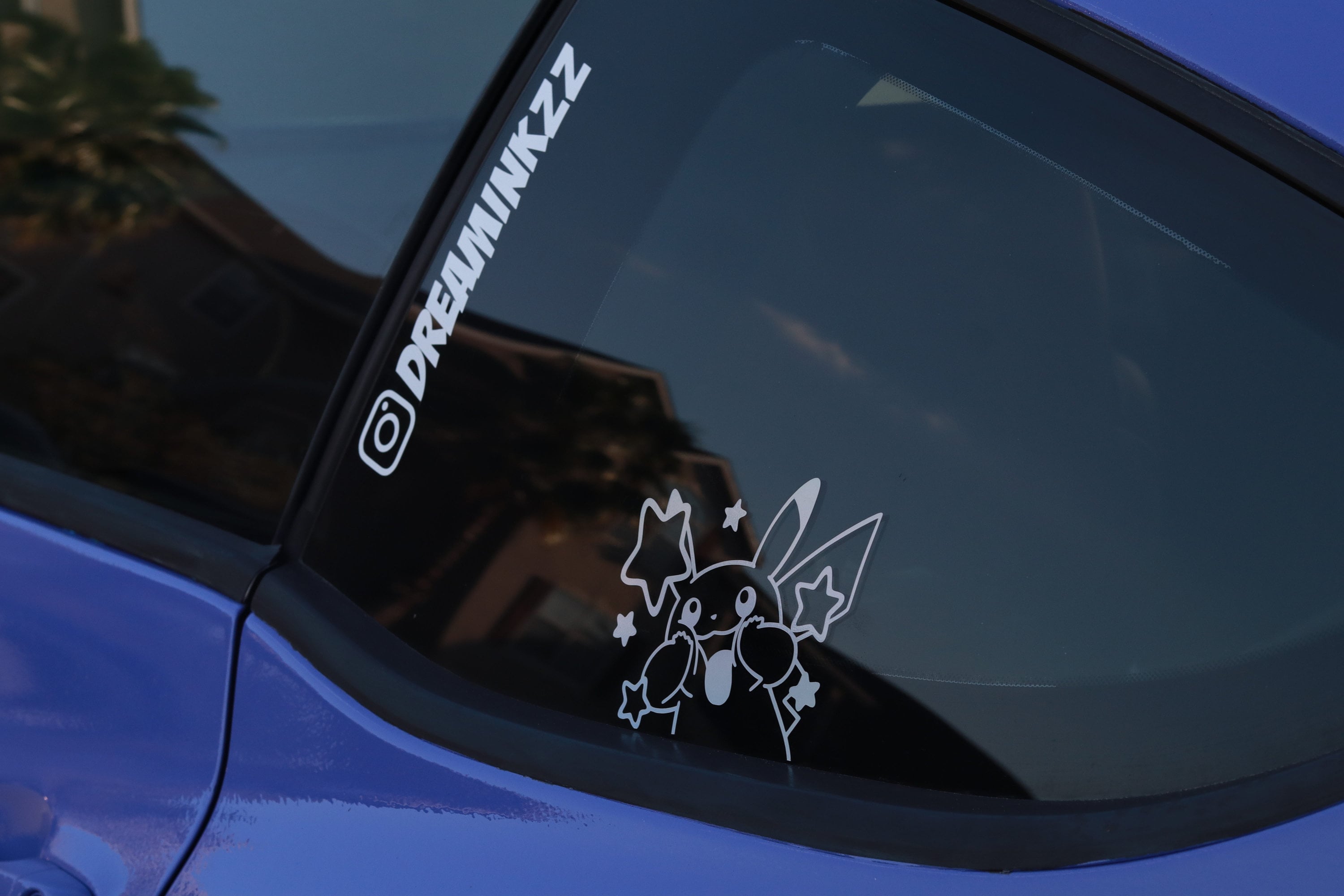 Pikachu Peeker Vinyl Decal - Etsy