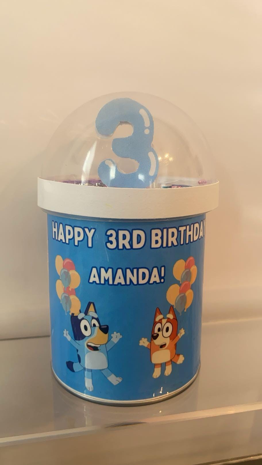 Custom Pringle Shakers Bluey(pink) - Etsy