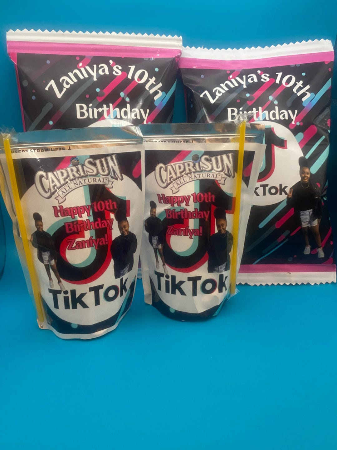 Tiktok Custom Party Treats Bundle (pre-filled) Qty 24 - Etsy