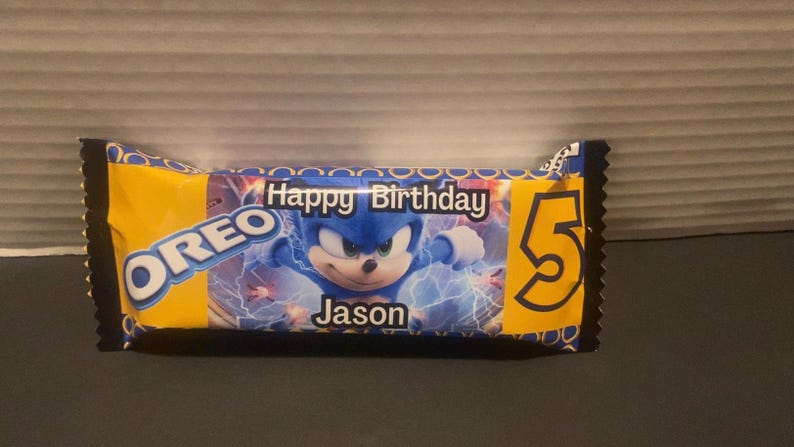 Sonic Custom Oreo(qty 12) - Etsy