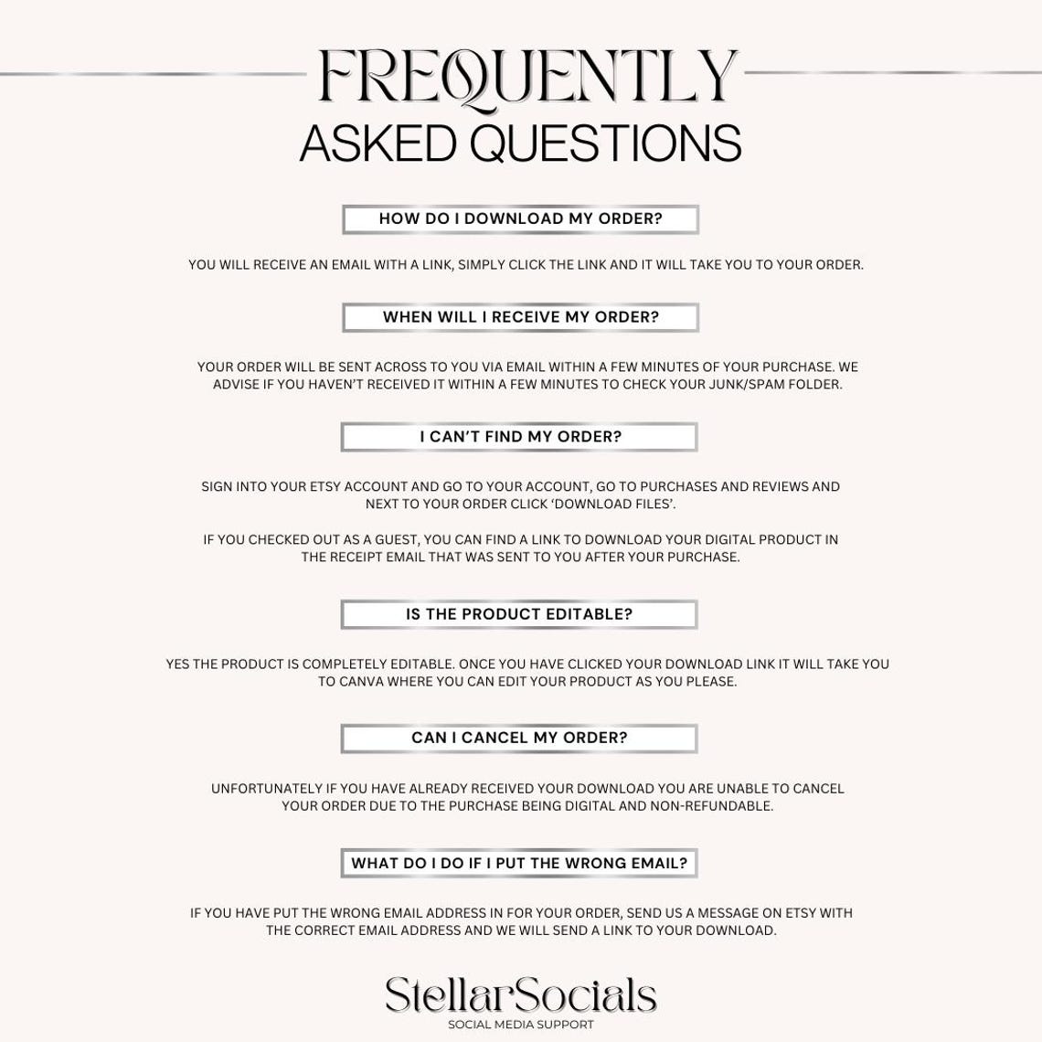 Silver Invoice Template | Editable Freelance Social Media Manager ...