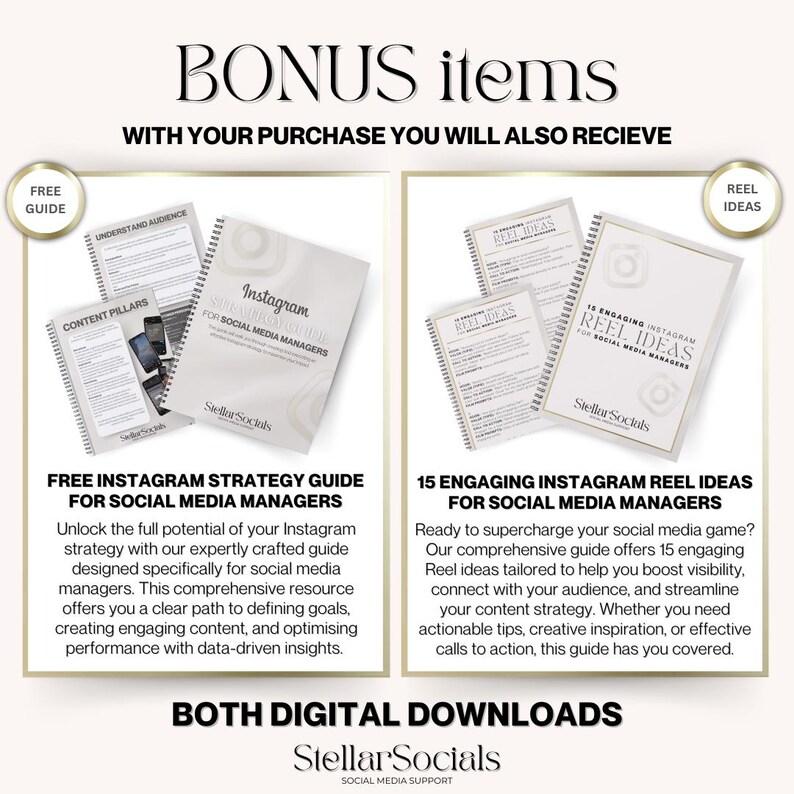 Rose Gold Editable Social Media Manager New Client Questionnaire ...