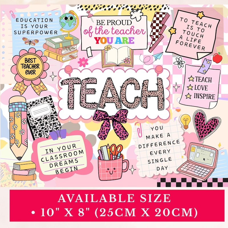 Mouse Pads Name Teacher - Etsy