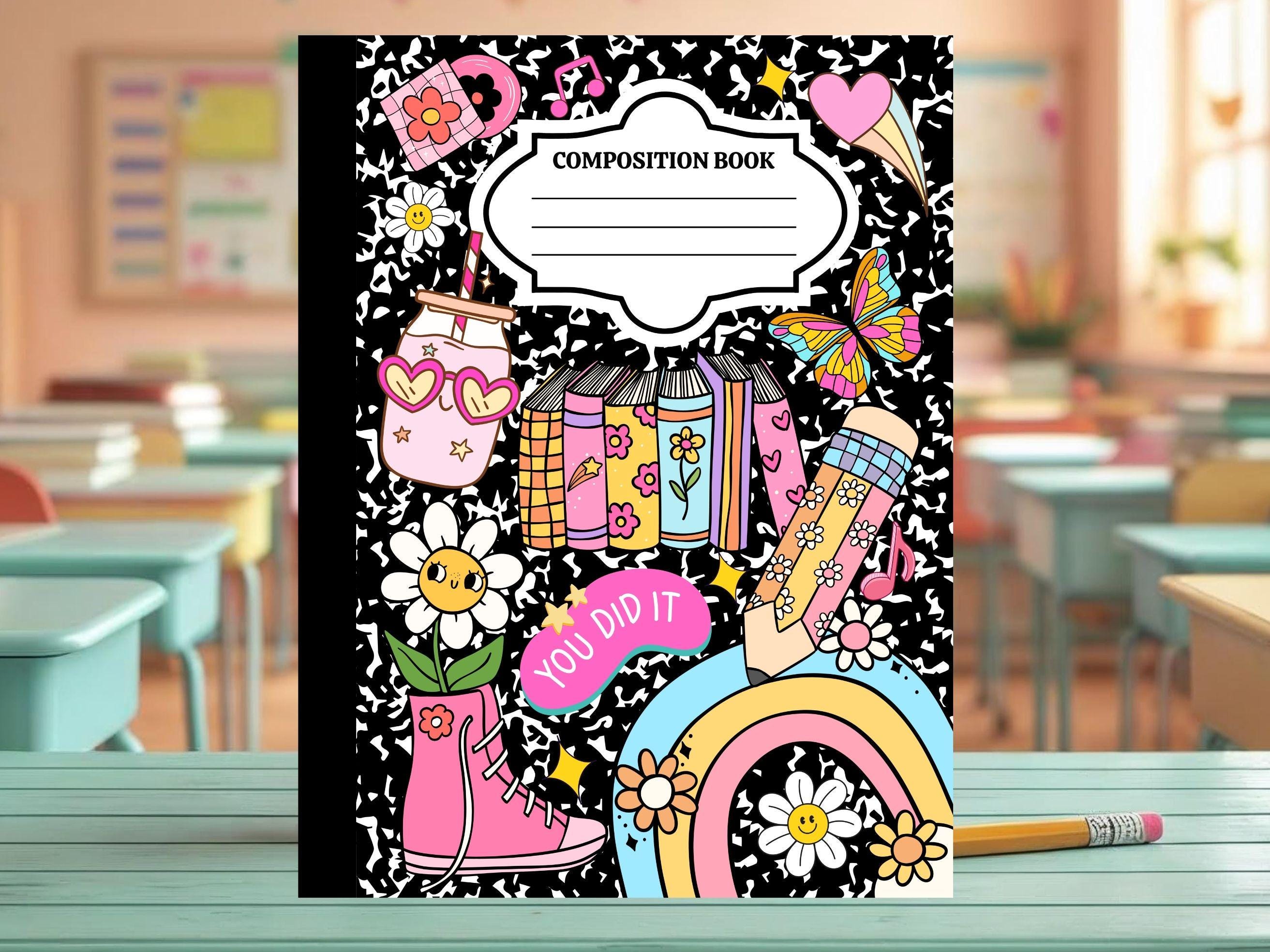 Personalized Notebook, Custom Notebook, Printable Covers, Groovy Girls ...