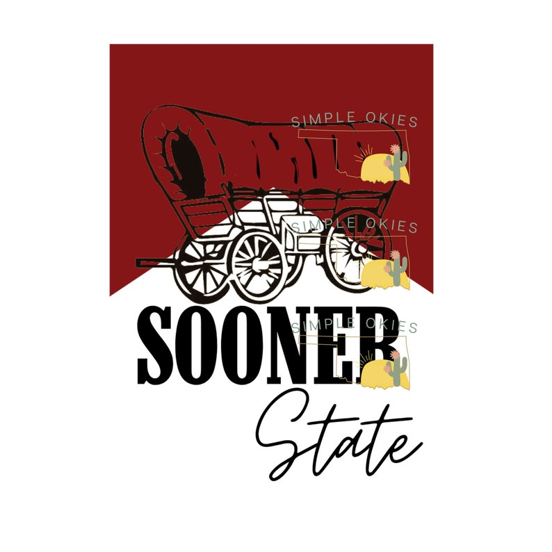 Sooner State PNG OU Football Oklahoma Sooner Schooner - Etsy
