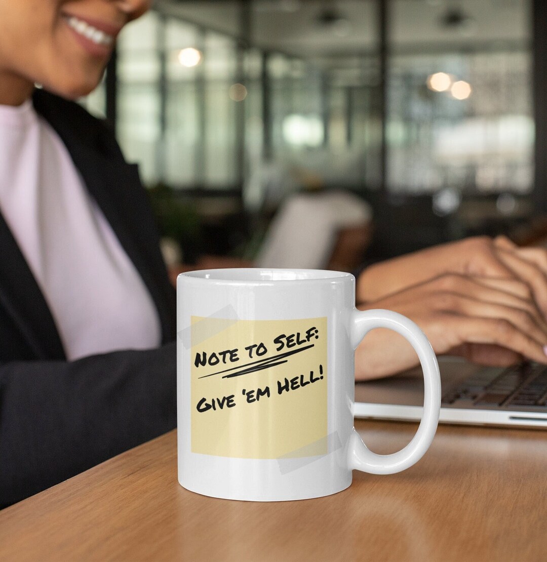Self Encouragement Mug Girl Boss Female Empowerment Daily Affirmations ...