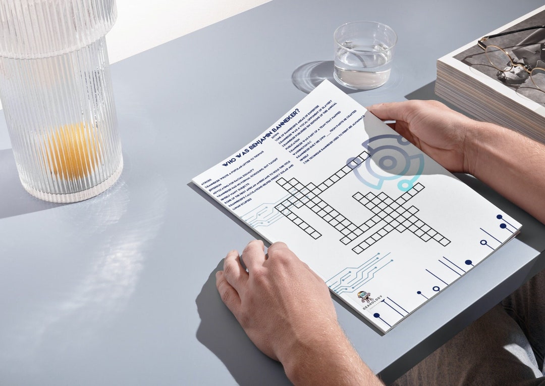 Benjamin Banneker Crossword Puzzle: Black History Month Brilliance - Etsy