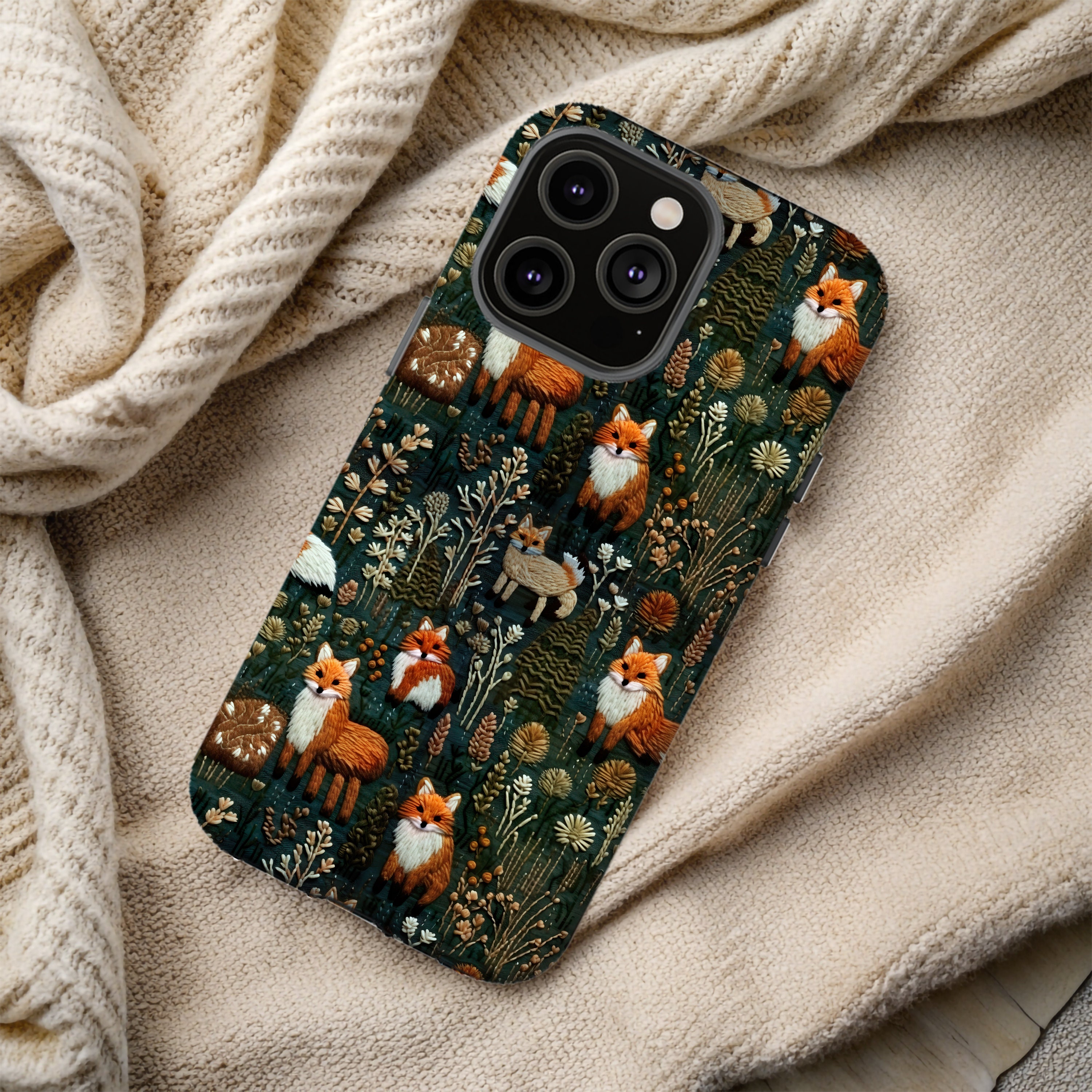 Foxes Phone Cases Design, iPhone Durable Case Fox, Samsung Galaxy Foxes ...