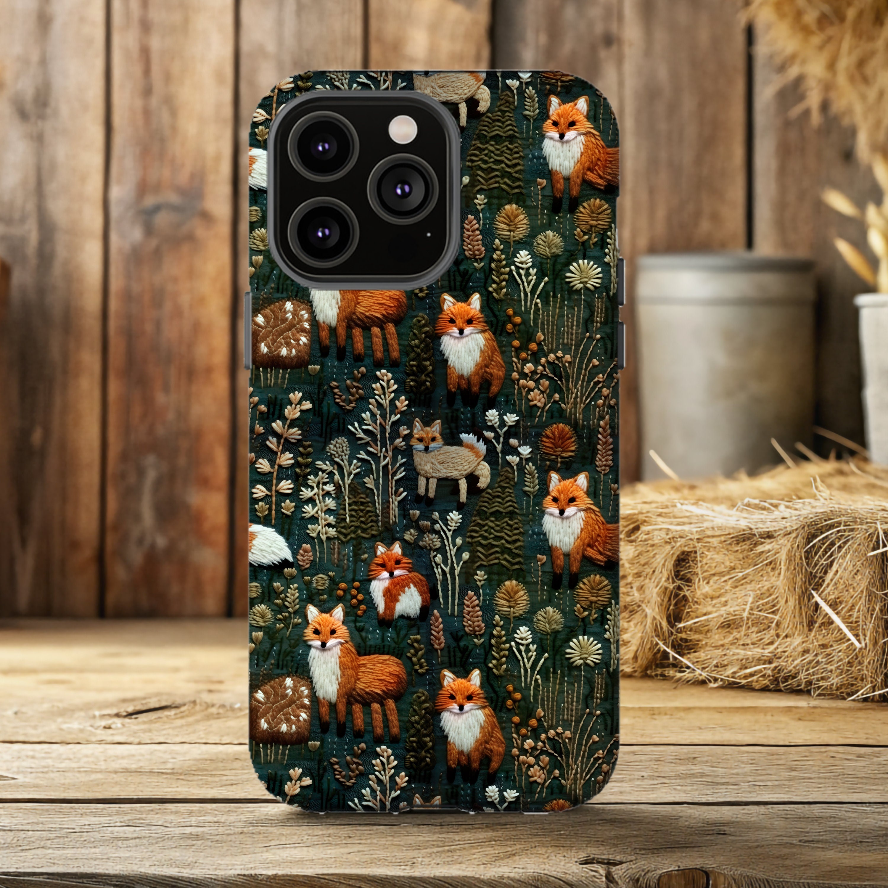 Foxes Phone Cases Design, iPhone Durable Case Fox, Samsung Galaxy Foxes ...