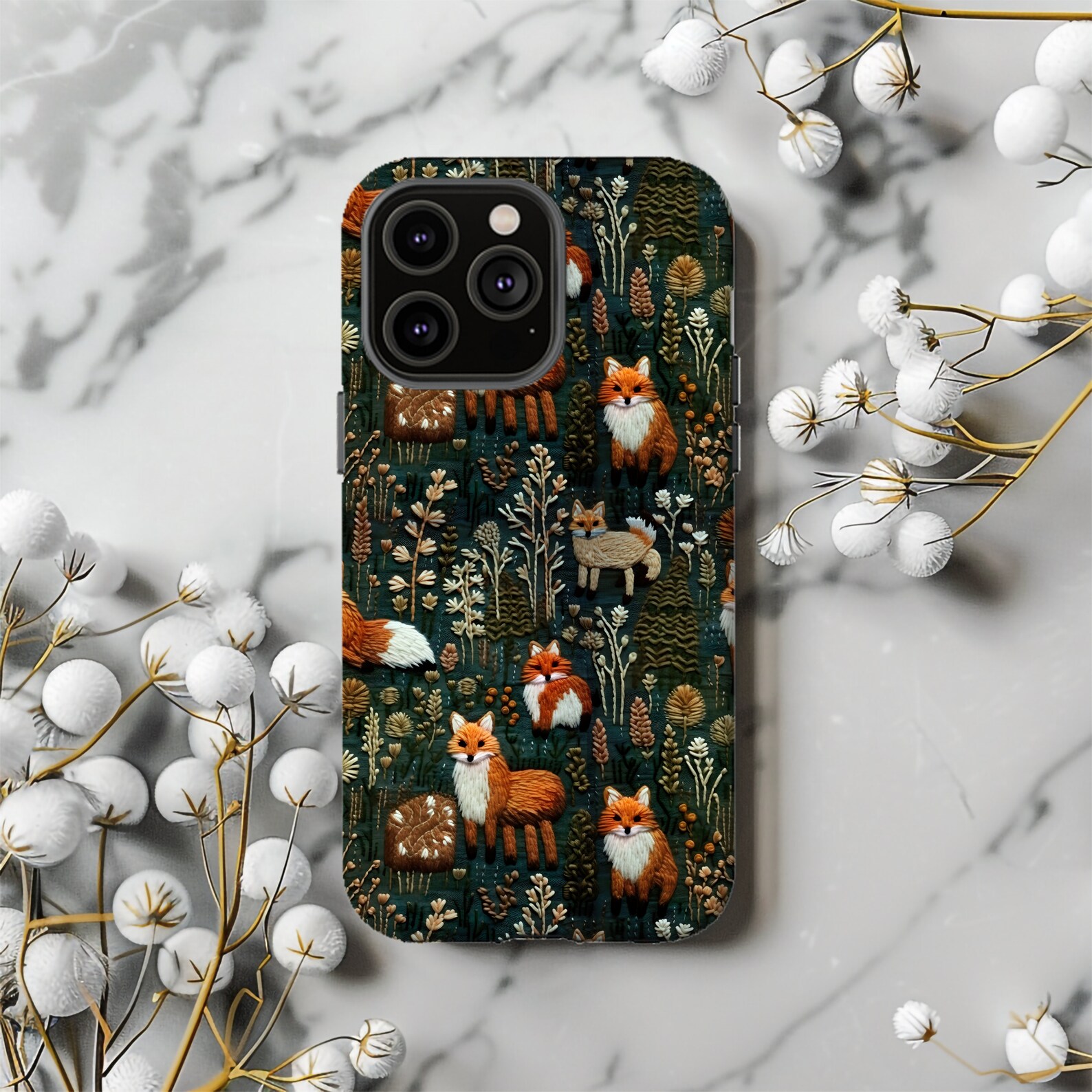 Foxes Phone Cases Design, iPhone Durable Case Fox, Samsung Galaxy Foxes ...