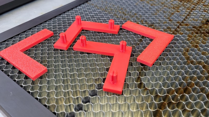 Longer Ray5 Honeycomb Jig - Alignment Tool - Laser Engraver 90 Degree ...