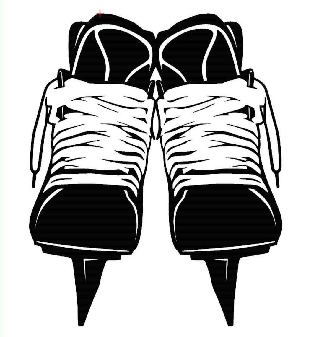 Hockey Skate NHL Skates SVG File for Laser Engraver - Etsy