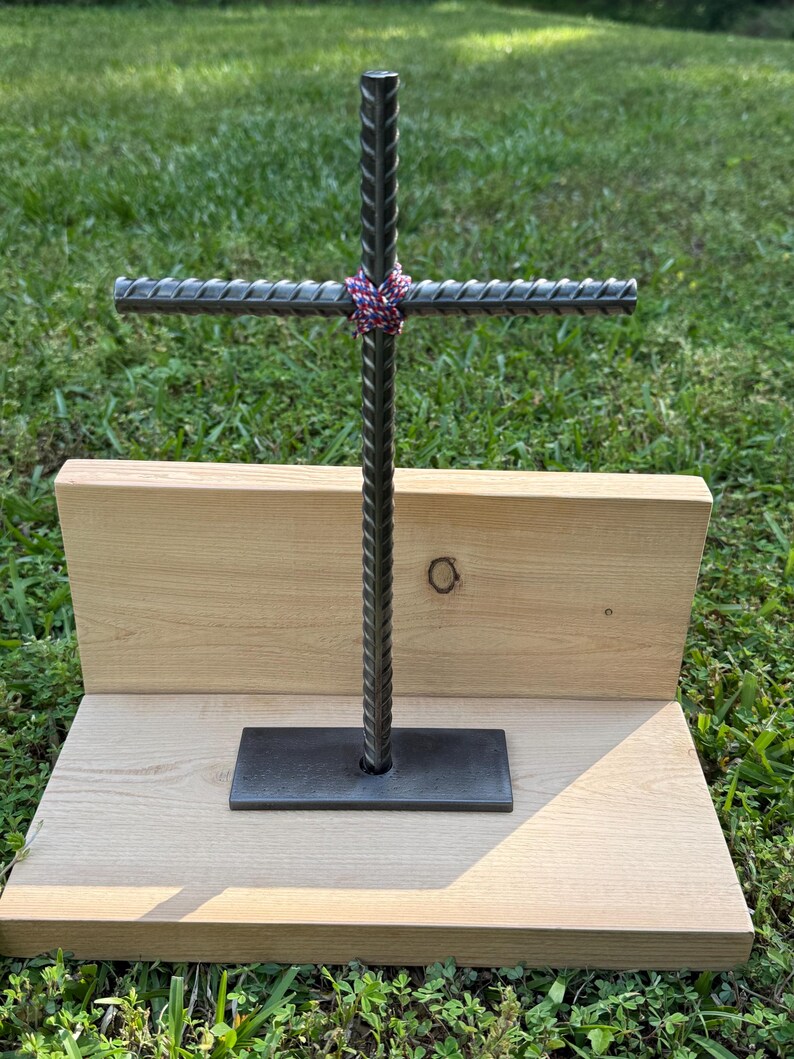 Handmade Rebar Cross - Etsy