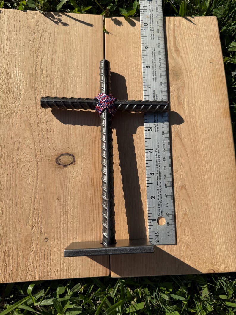 Handmade Rebar Cross - Etsy