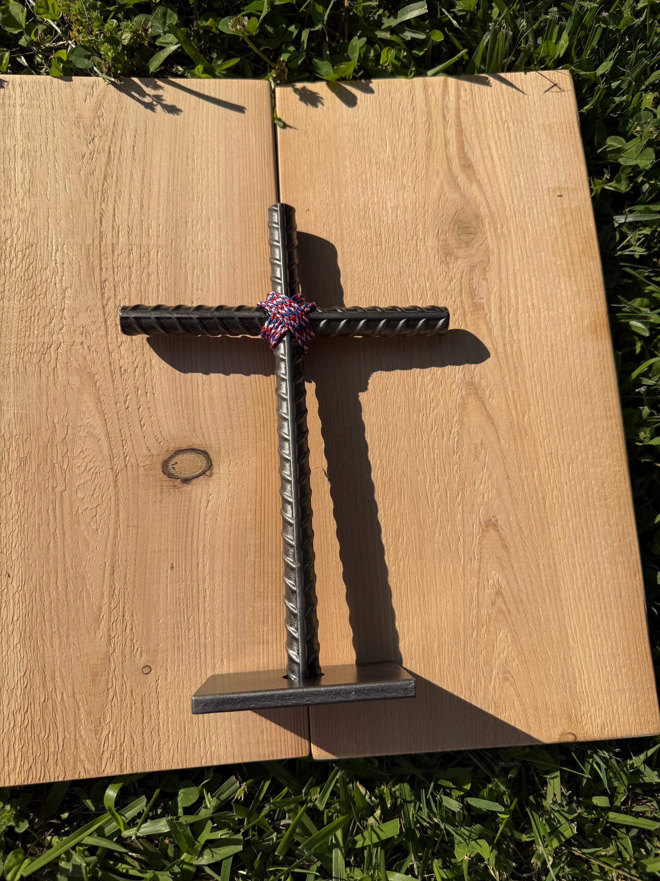 Handmade Rebar Cross - Etsy