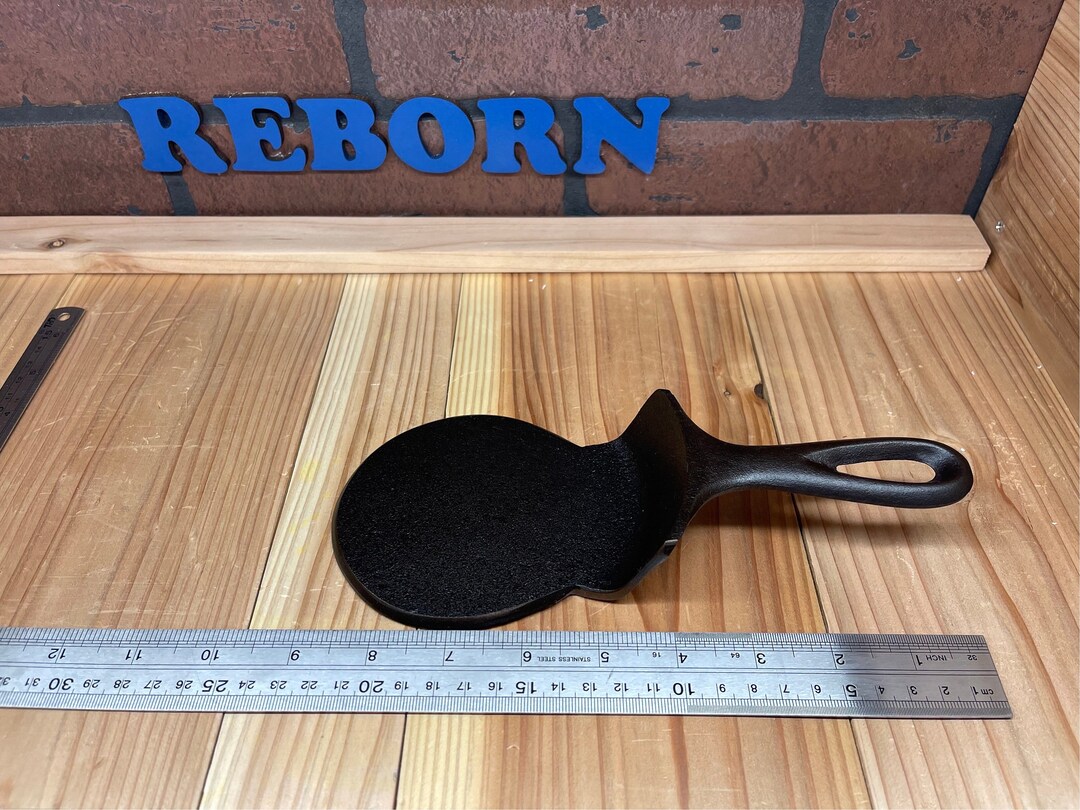 Cast Iron Spatula Made From a 1960 Lodge Three Notch Skillet 3, Its ...