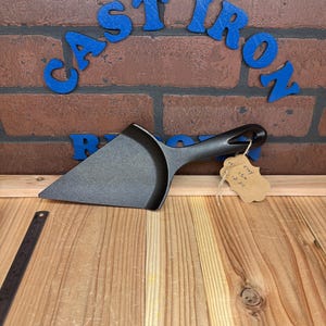 Cast Iron Spatula/ Pie Server Made From a Unmarked Griddle, Its 12 ...