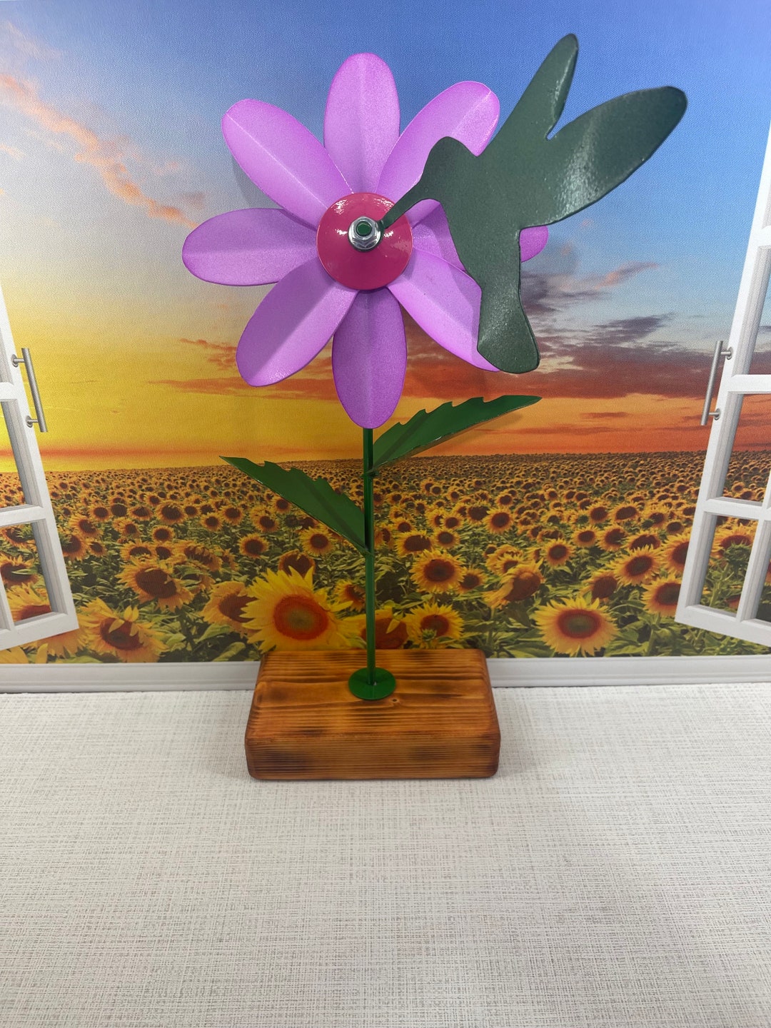 Handcrafted Metal Daisy Flower. Made From 20 Gauge Sheet Metal and ...