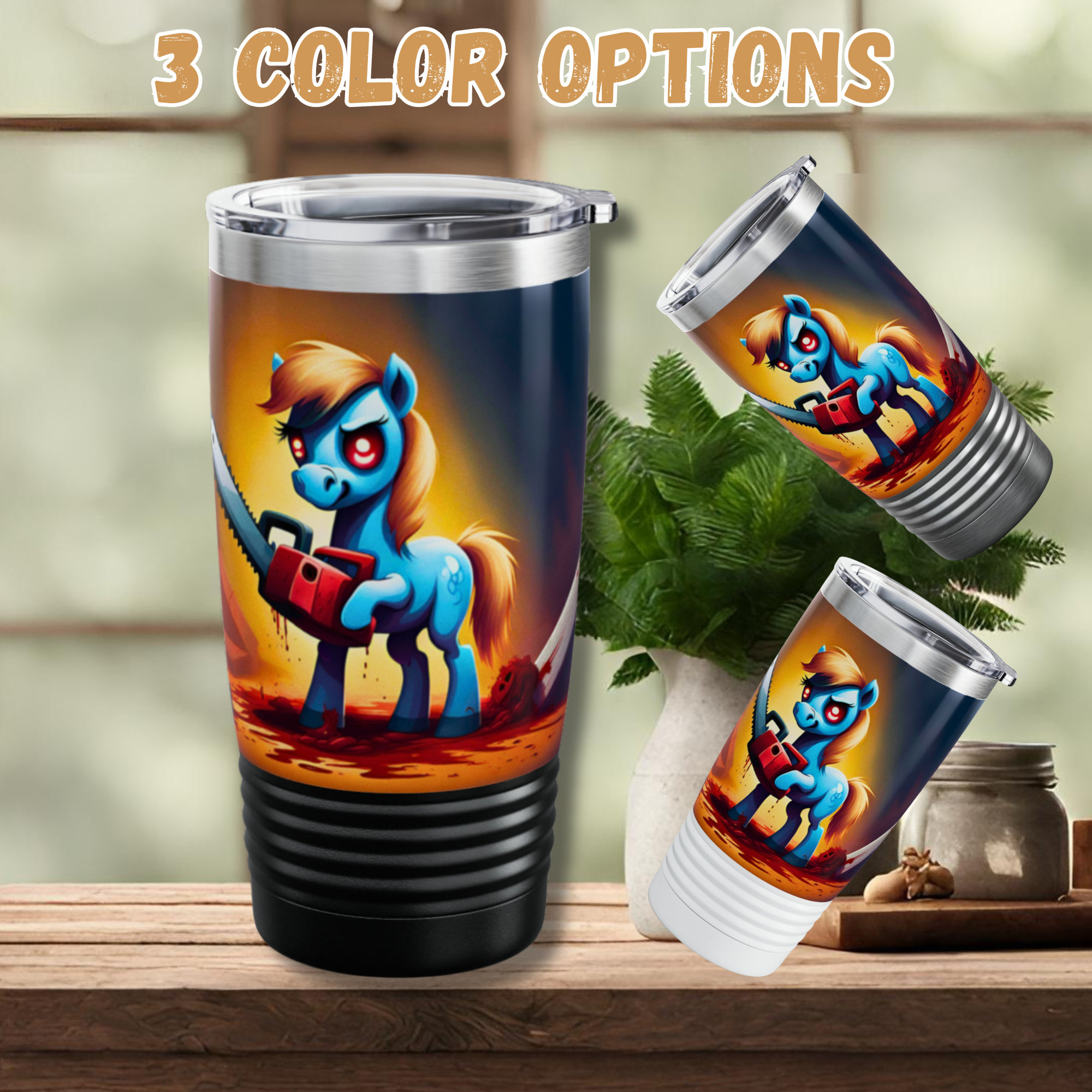 Horror Cartoon Chainsaw Massacre Pony MLP Fan Art Horror Cartoon Horror ...