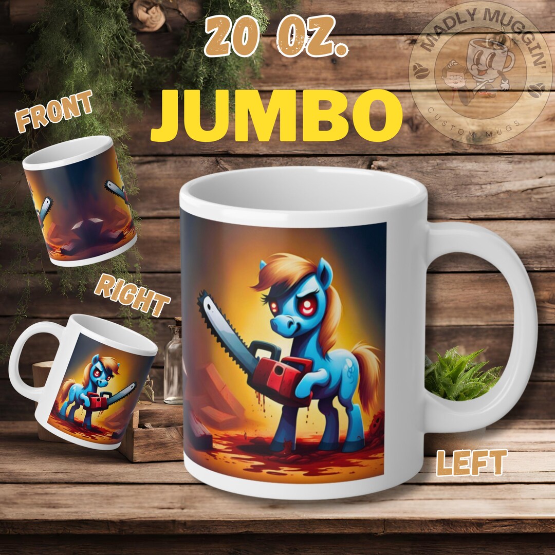 Horror Cartoon Chainsaw Massacre Pony MLP Inspired Horror Cartoon ...