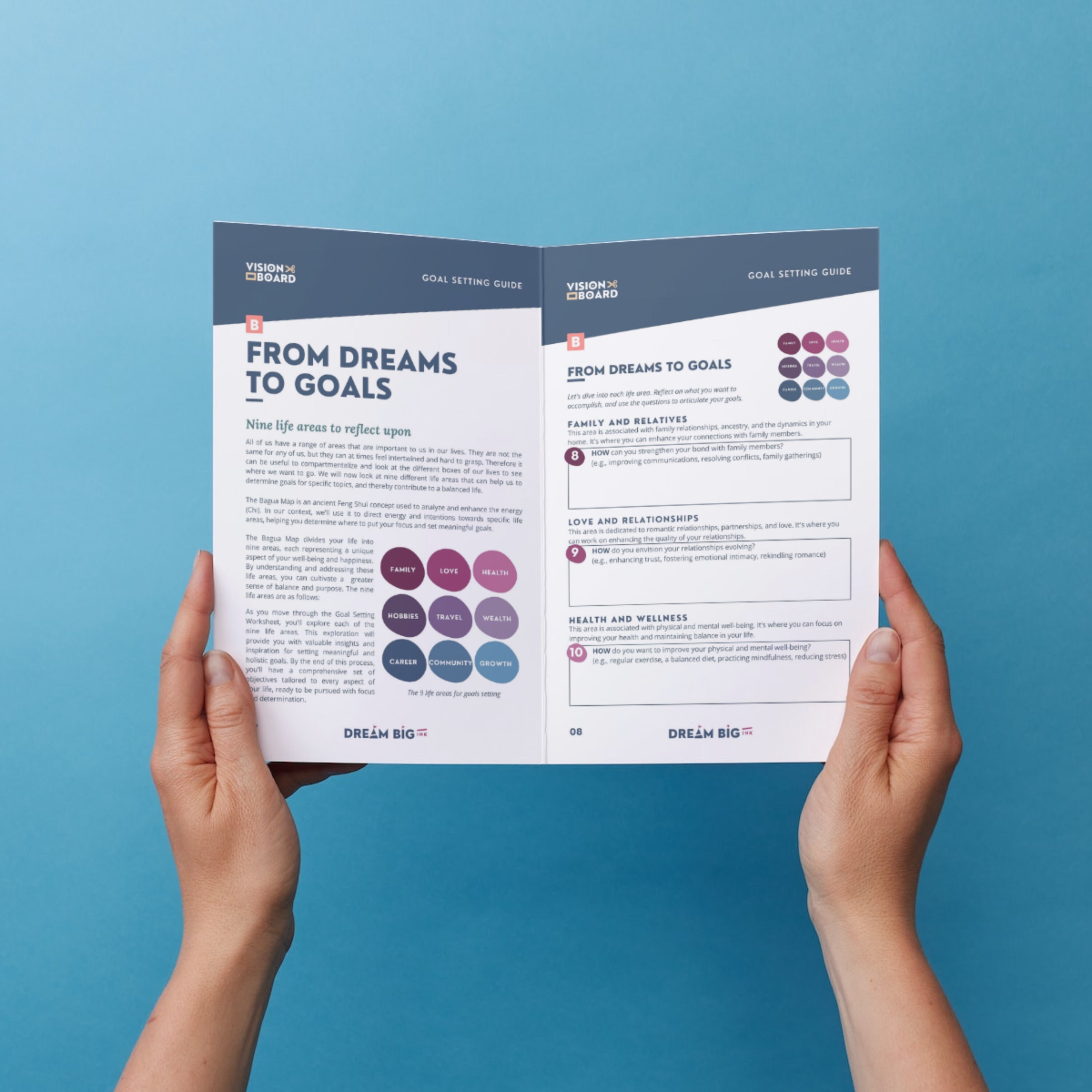 Goal Setting Worksheet | Printable Goal Planner Worksheet | 33 ...