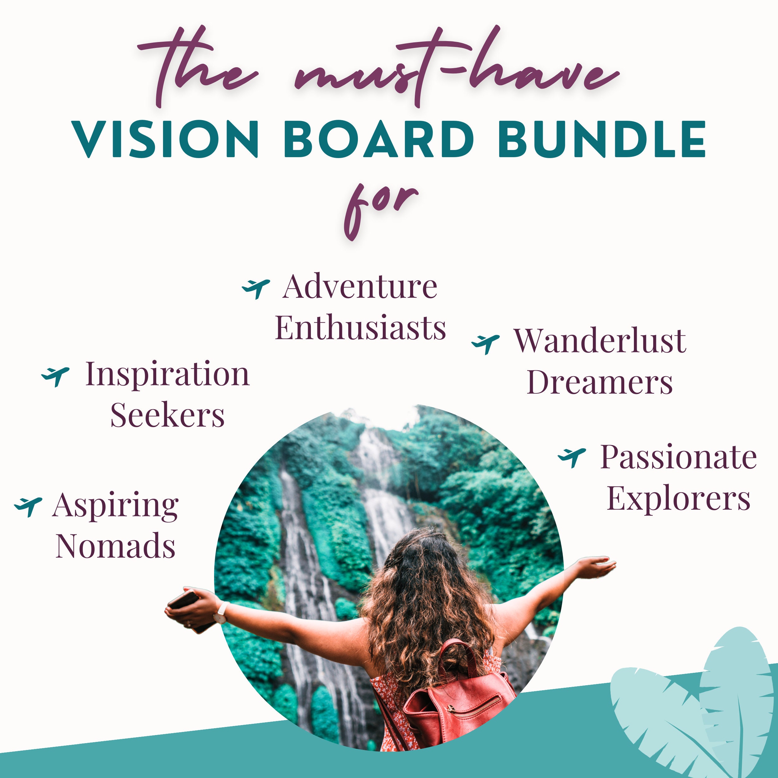 Travel Vision Board Printables - Inspiring Images, Affirmations and ...