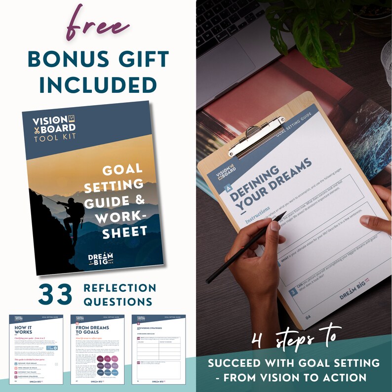 Travel Vision Board Printables - Inspiring Images, Affirmations and ...