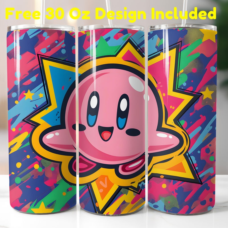 Kirby Sticker - Etsy