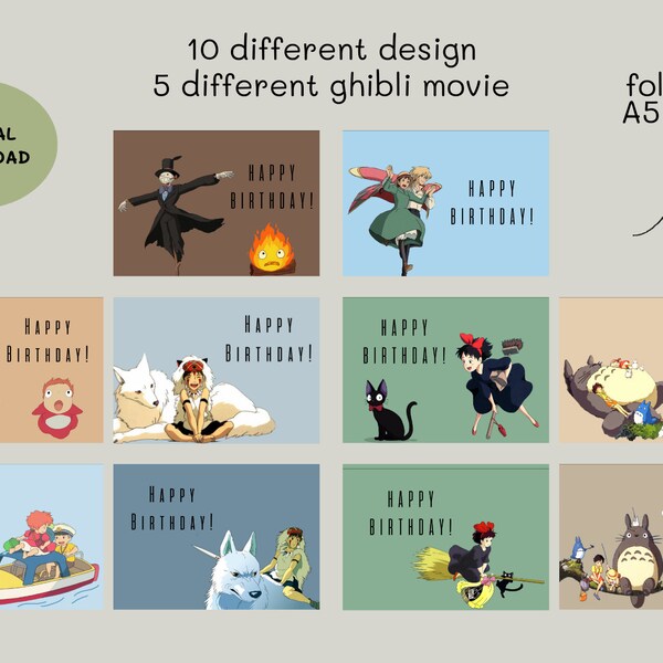 Studio Ghibli - Etsy
