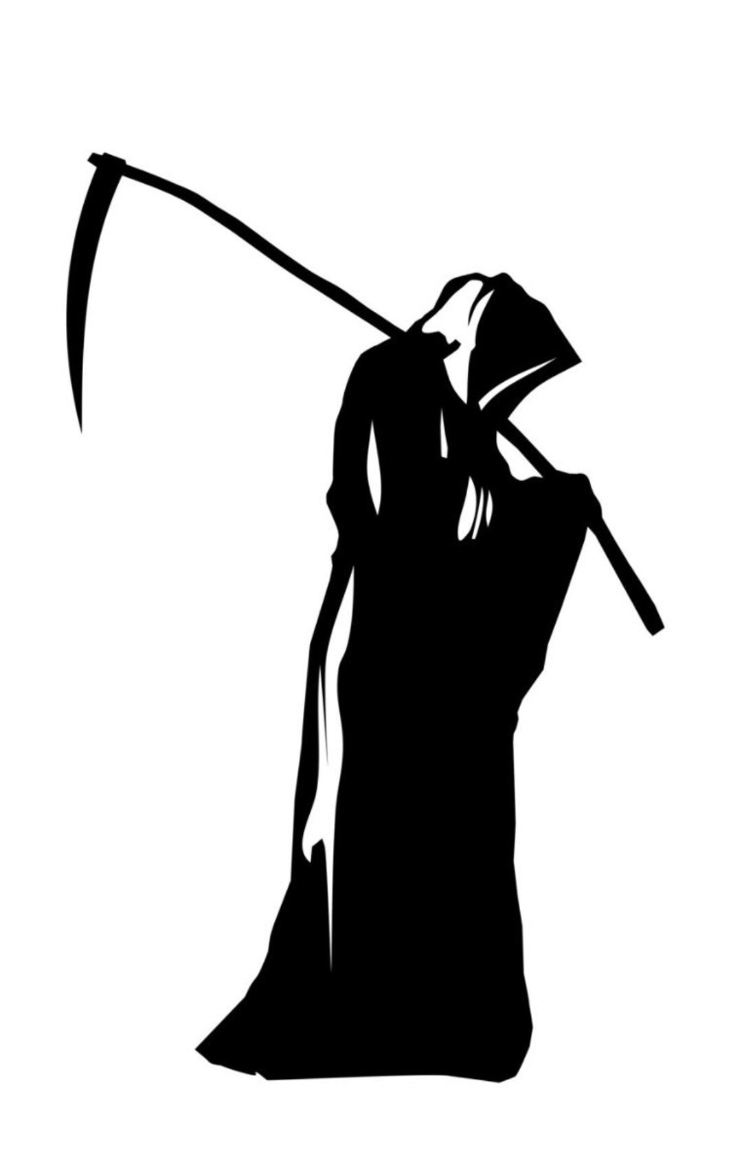 Grim Reaper Car Decal - Etsy