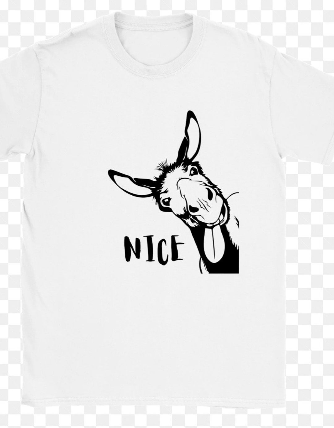Nice Ass Heat Transfer Ready To Iron On A Shirt Etsy