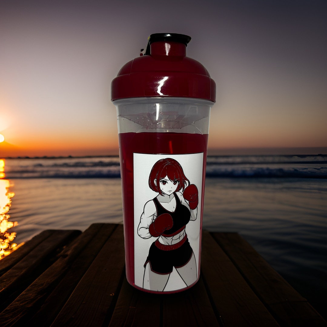 Boxer Anime Waifu Shojo Shaker Cup Perfect for Gamer Supplements ...