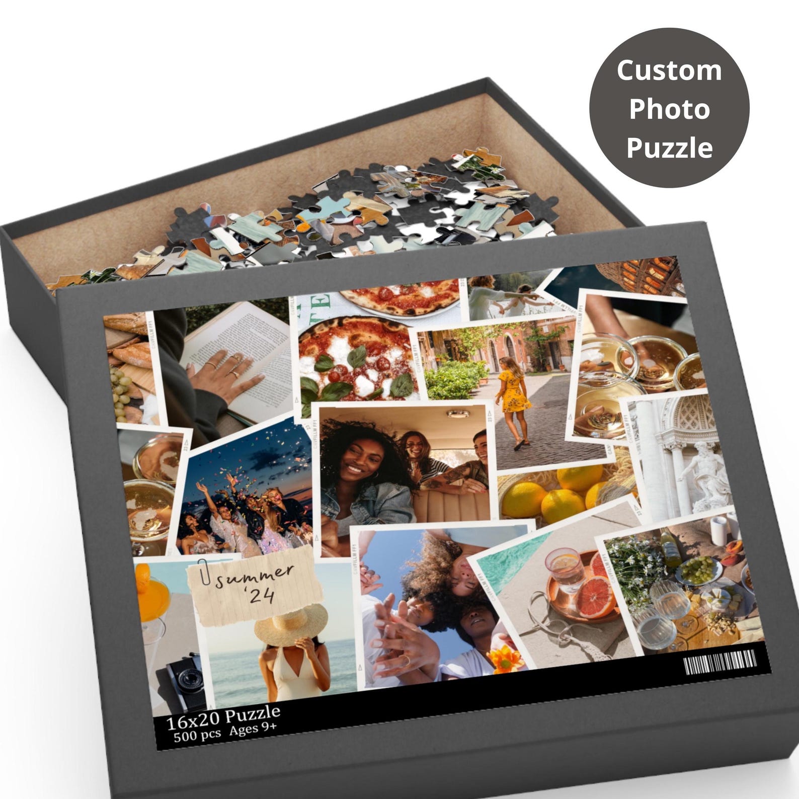 Personalized Photo Puzzle, Photo Collage Puzzle, Wedding Puzzle ...