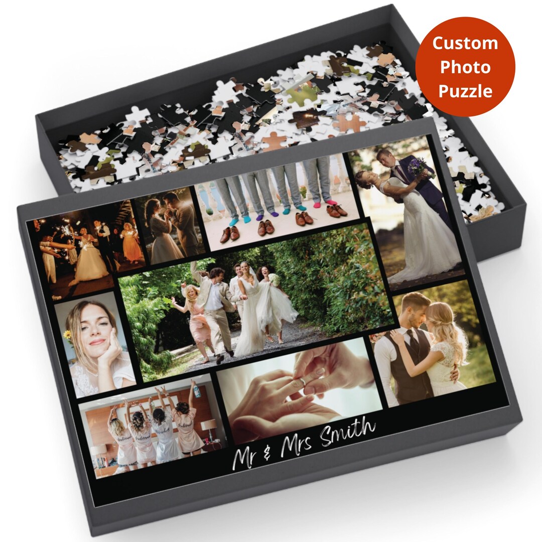 Personalized Photo Puzzle, Board Games Upgrade, Customized Potrait ...