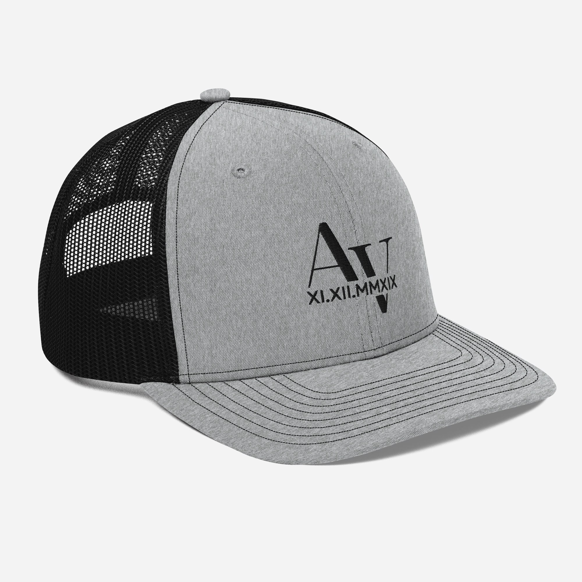 Embroidered Monogram Hat Custom Initials Couples Cap, Personalized Text ...