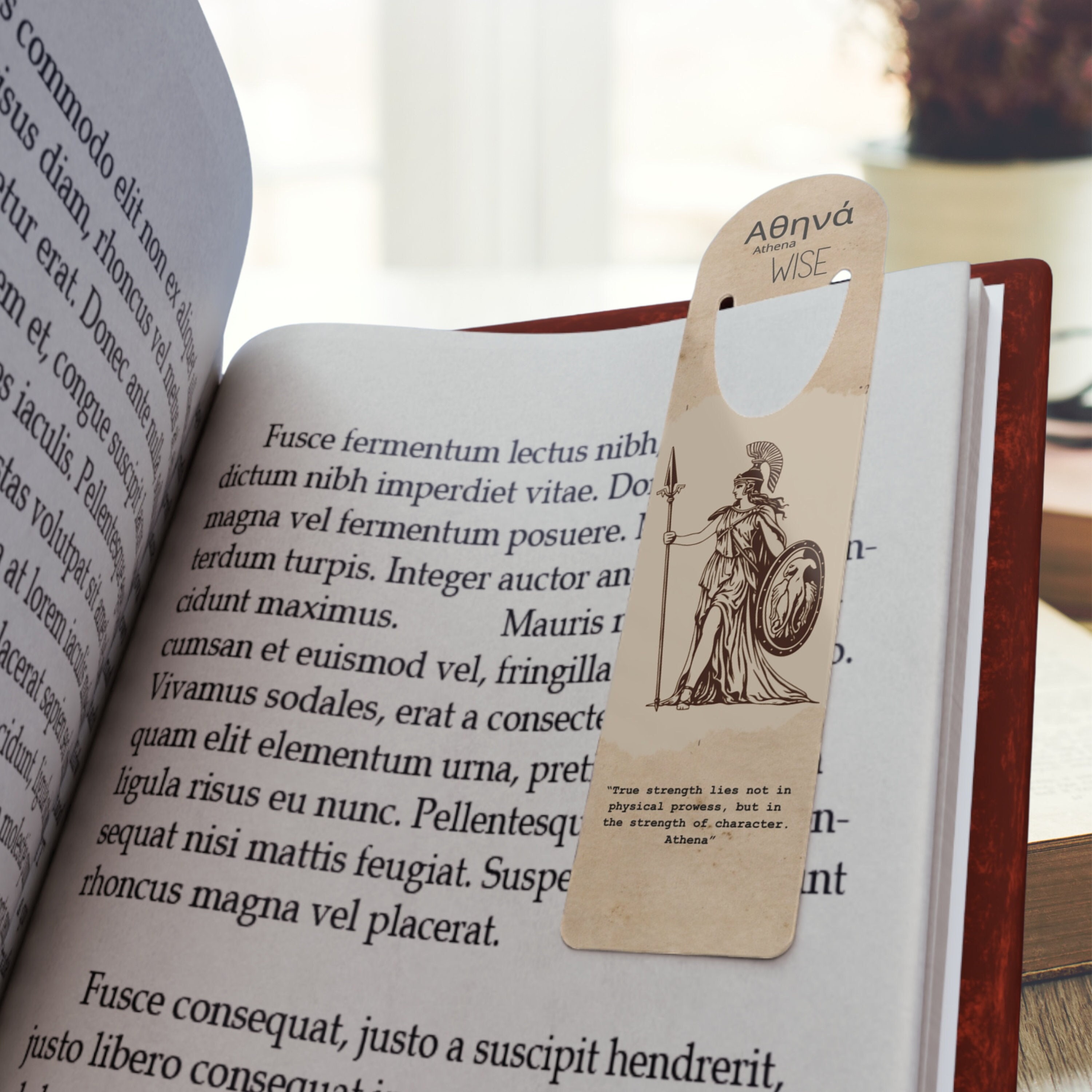 Mythology Bookmarks, Athena, Custom Greek Mythology, Greek Bookends ...