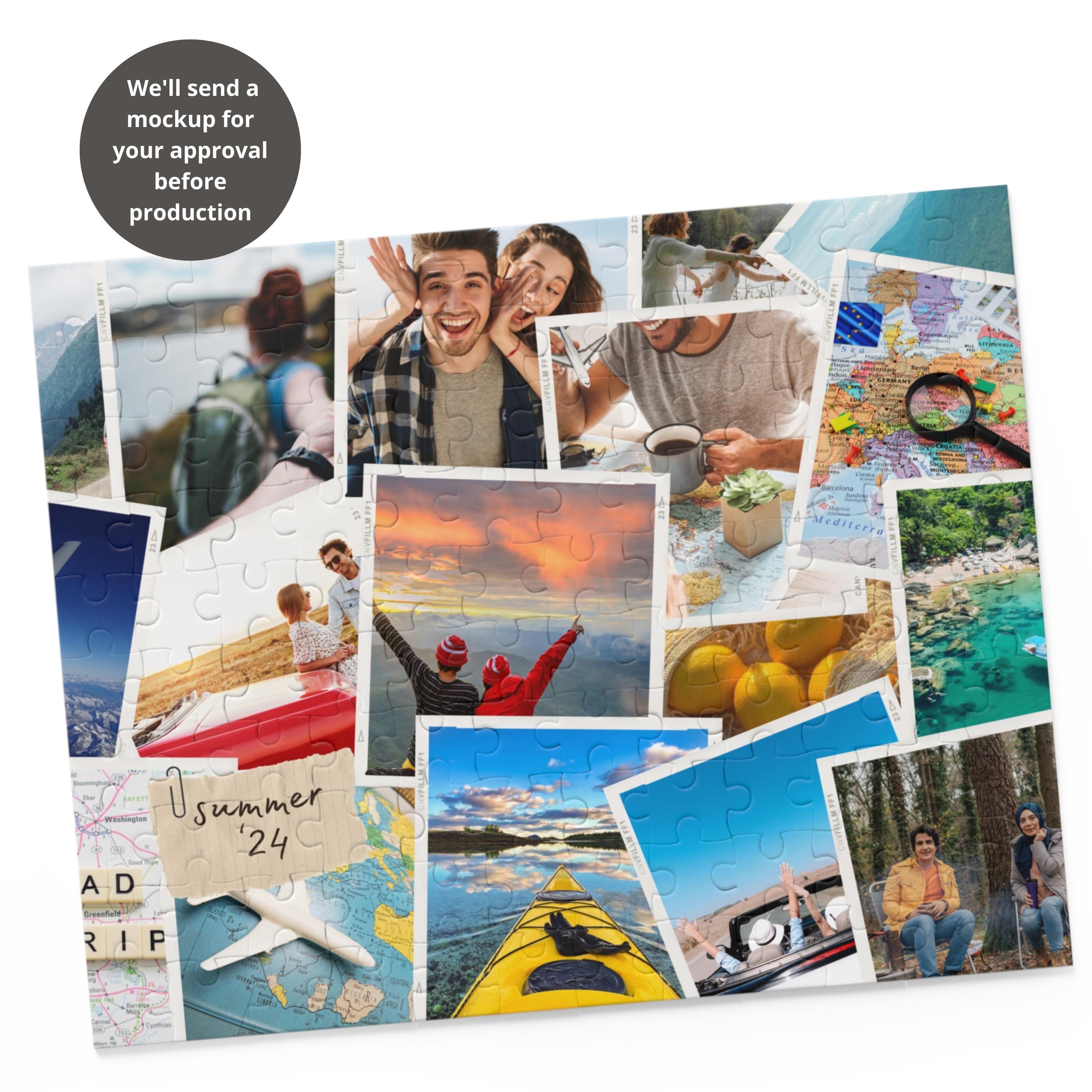 Personalized Photo Puzzle, Photo Collage Puzzle, Wedding Puzzle ...