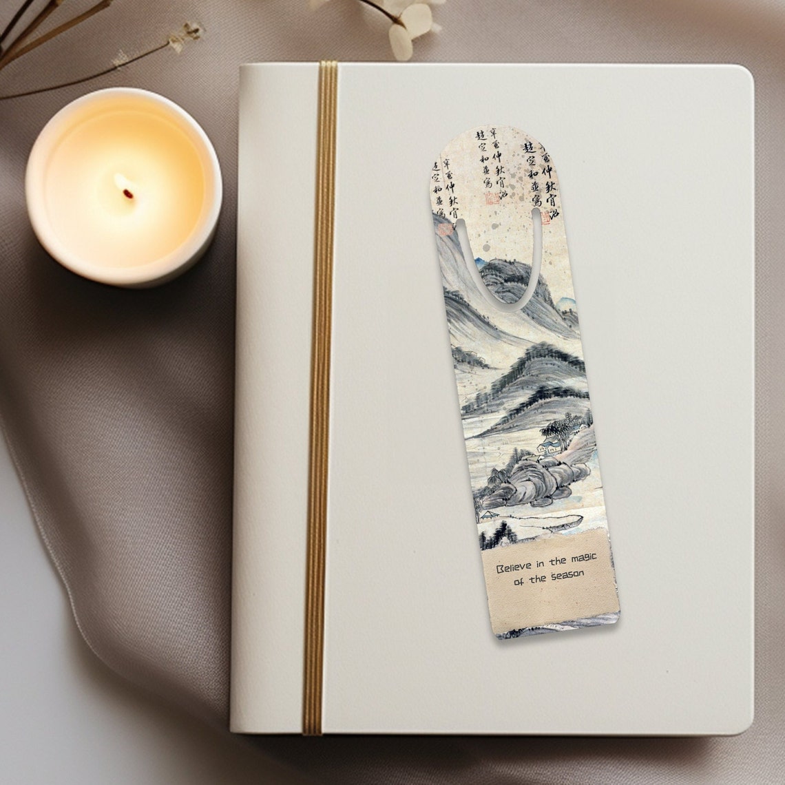 Japanese Bookmark, Japanese Calligraphy Beginners Mind, Teacher ...