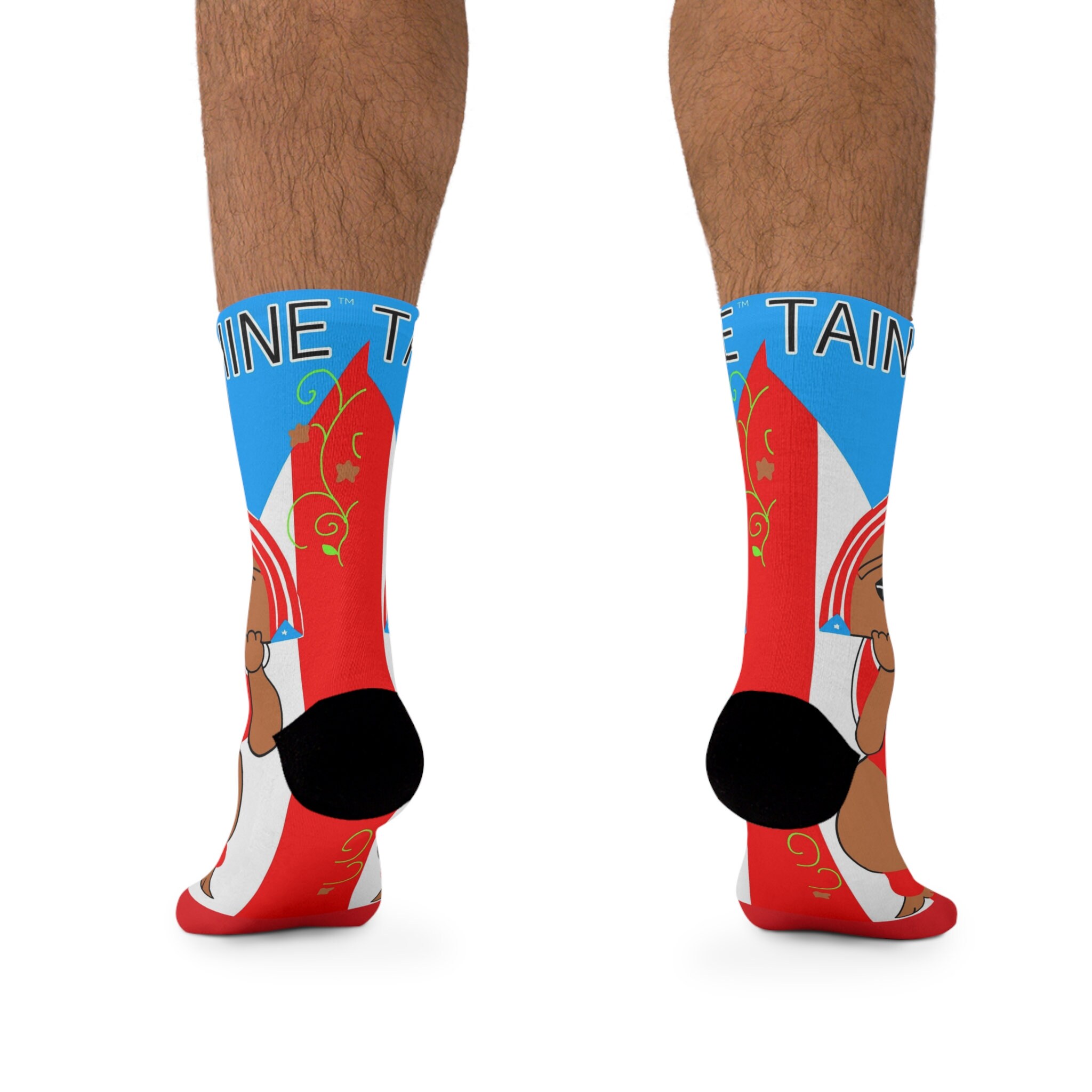 Taino Shines Moon Goddess Tribe Socks. Puerto Rican Culture, Taino ...
