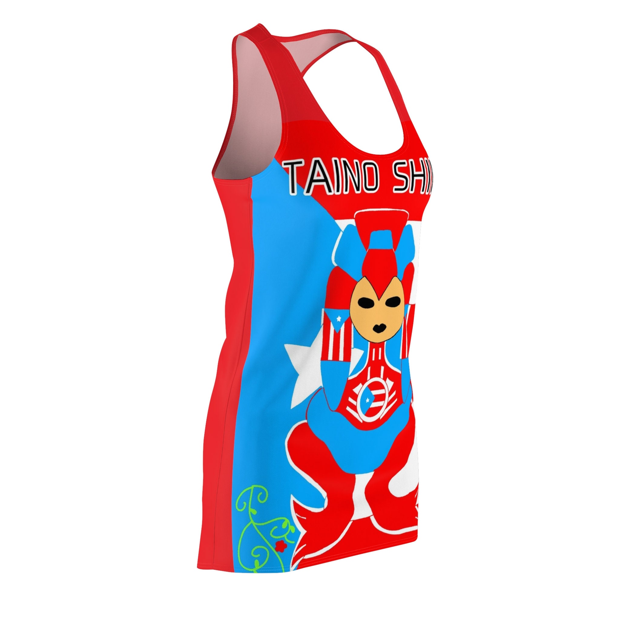 Taino Shines Atabey Fertility Goddess Racerback Dress. Puerto Rican ...