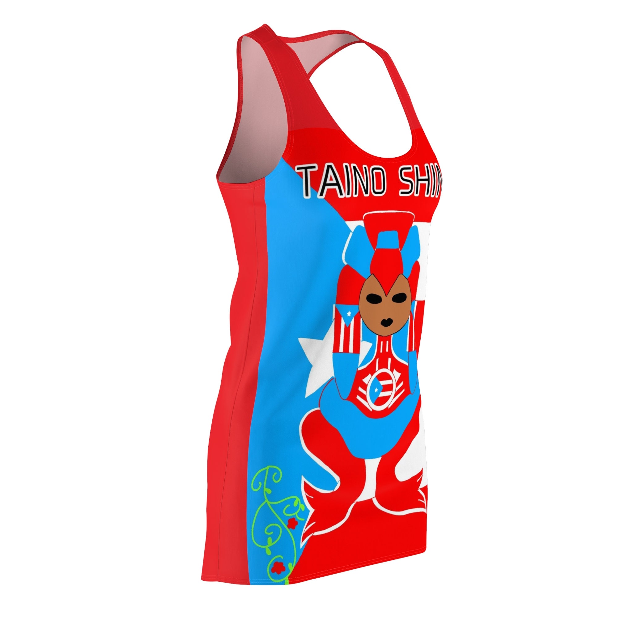 Taino Shines Atabey Fertility Goddess Racerback Dress. Puerto Rican ...