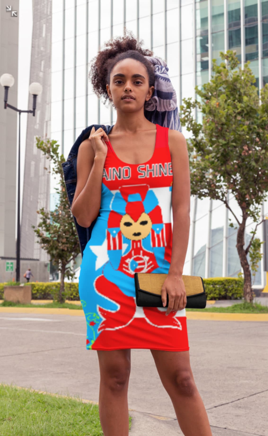 Taino Shines Atabey Fertility Goddess Racerback Dress. Puerto Rican ...