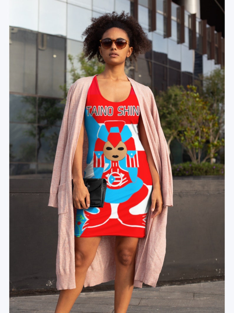 Taino Shines Atabey Fertility Goddess Racerback Dress. Puerto Rican ...