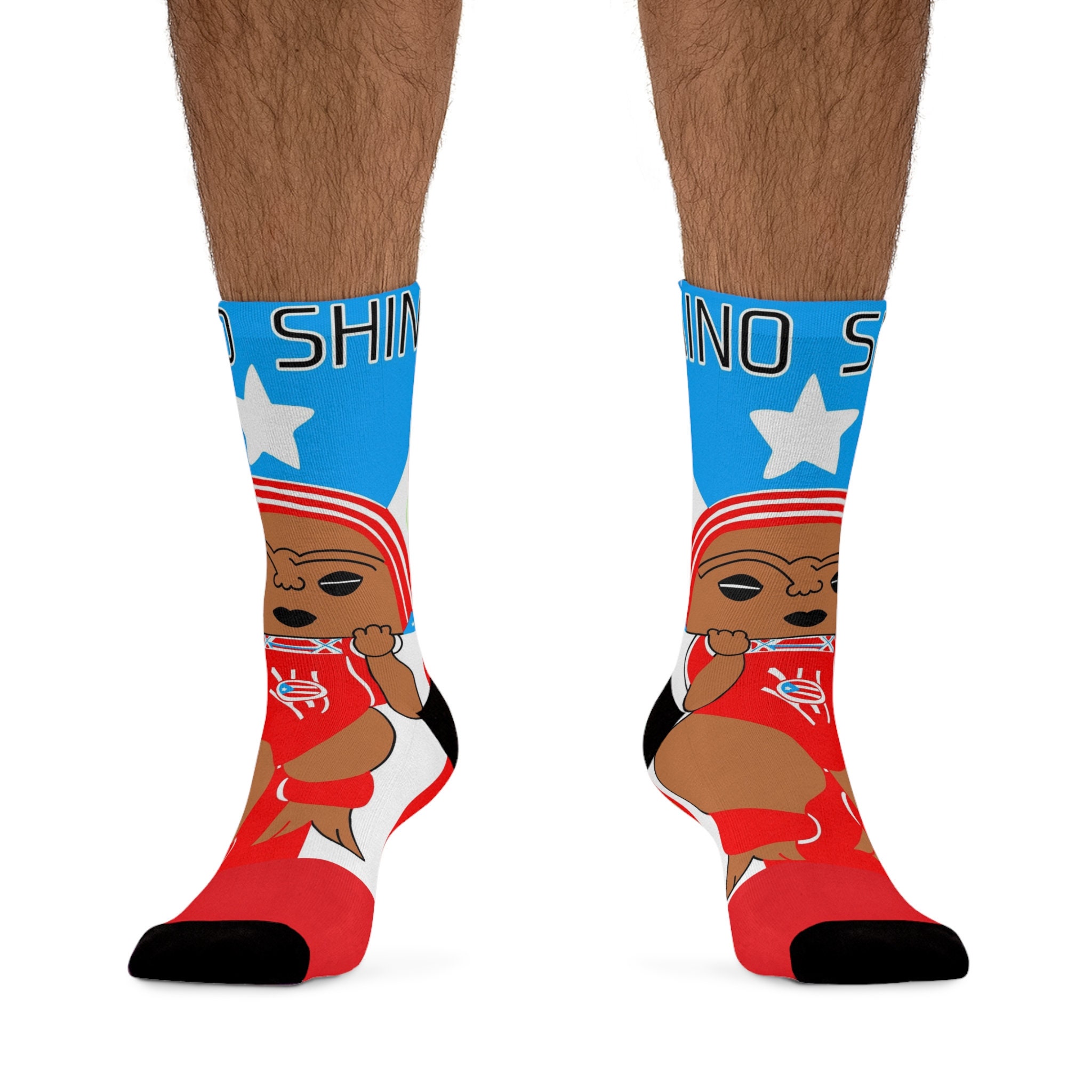 Taino Shines Moon Goddess Tribe Socks. Puerto Rican Culture, Taino ...