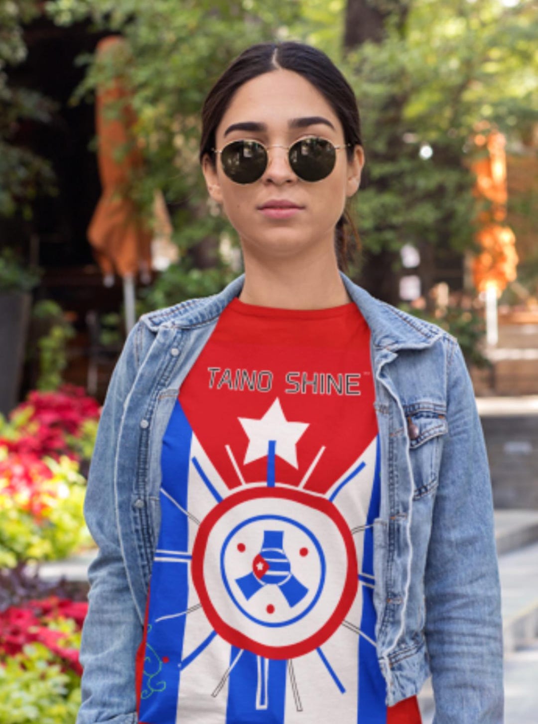 Taino Shines Great Seal Portrayed on the Vibrant Colored Flag, Heritage ...