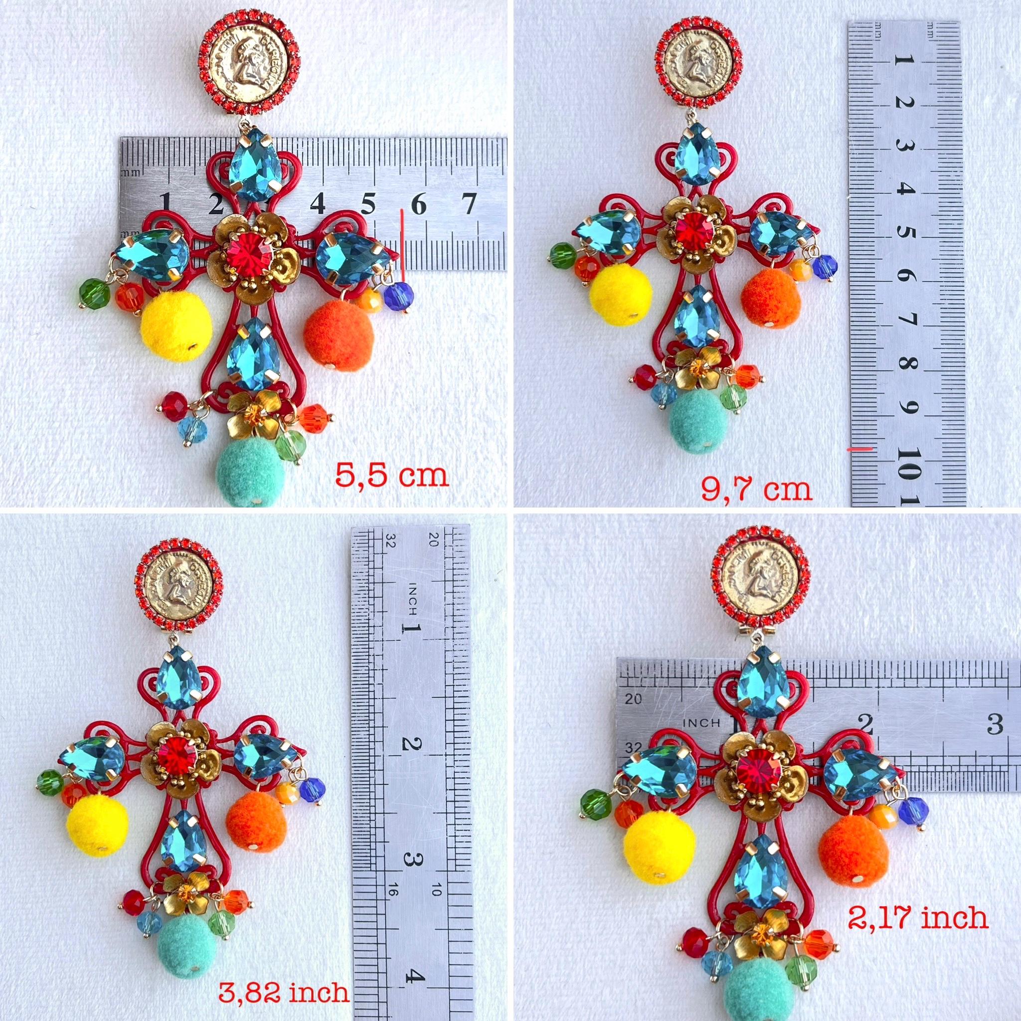 Sicilian Majolica Jewelry Set Top Knotted Turban Headband Dolce Vita ...