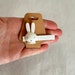 Handmade Miffy Inspired Rabbit Hair Clips - Set of 2 - Etsy