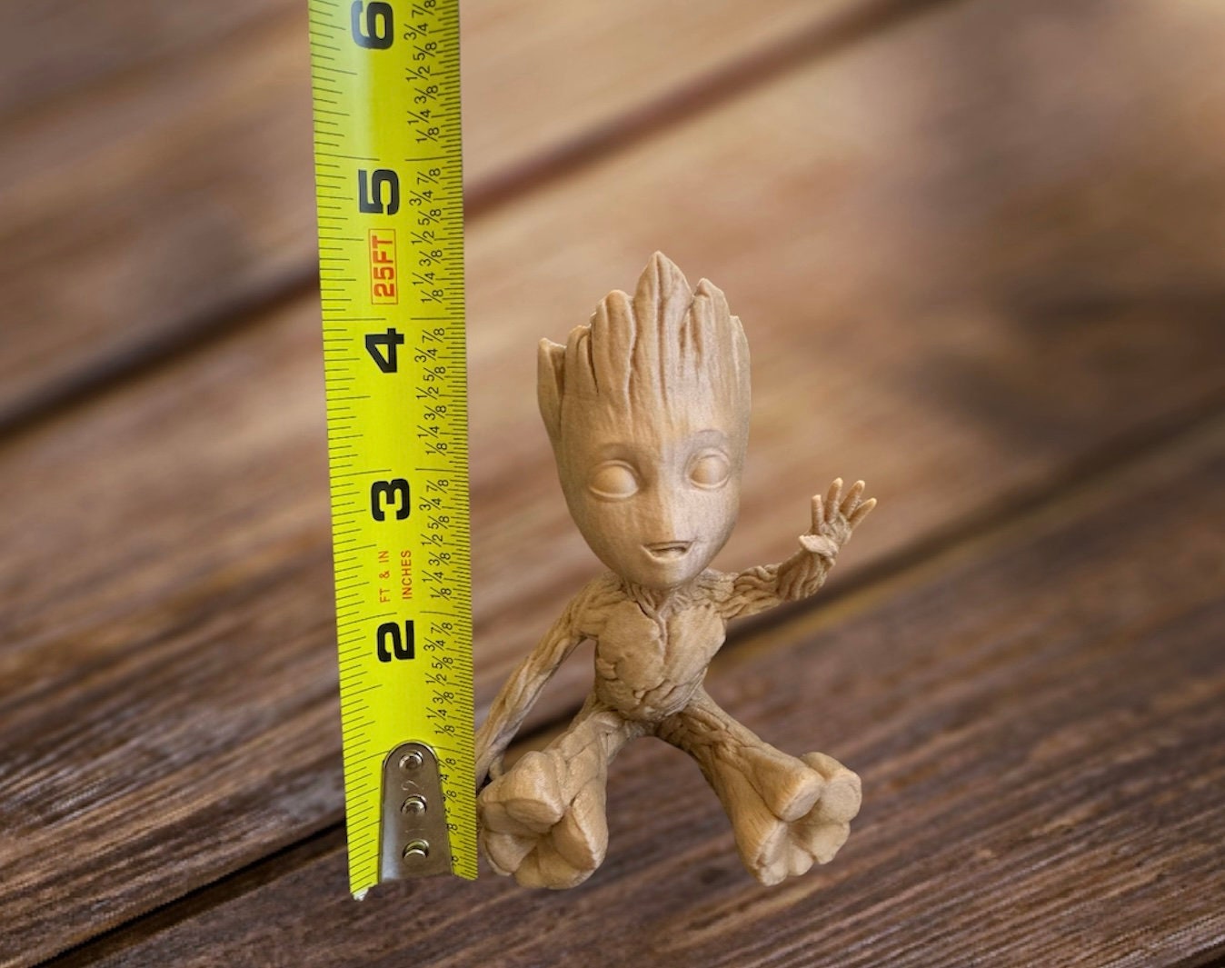 Baby Groot, 3D Printed Baby Groot, Groot Figurine, 3D Model of Baby ...